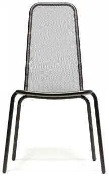 Starling židle s vysokou opěrkou šedá Todus