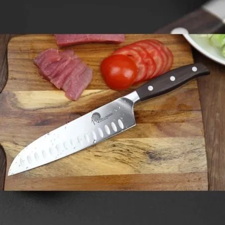 DELLINGER Classic Sandal Wood nůž Santoku 7" (178mm)