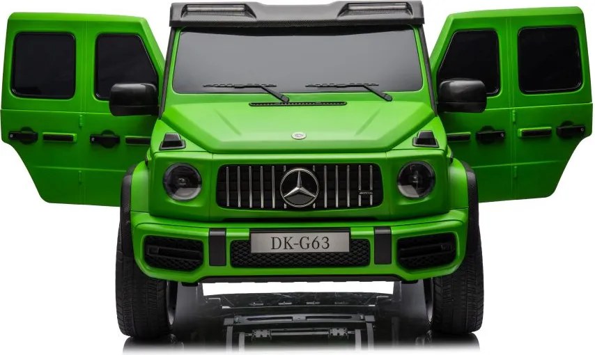 LEAN CARS Elektrické autíčko Mercedes G63 XXL zelené 4x4 24V
