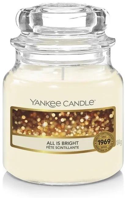 Vonná svíčka Yankee Candle All is Bright Classic malý 104g/30hod
