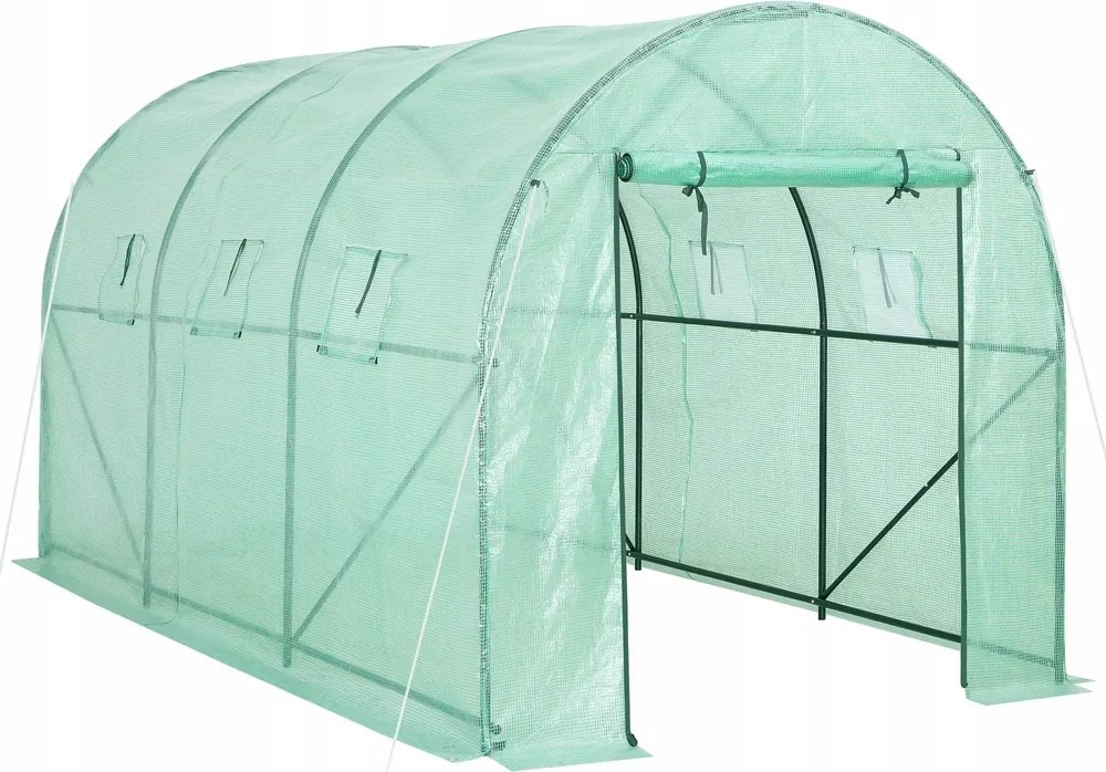 Fóliovník Flynn se 6 segmenty 350x200 cm zelený
