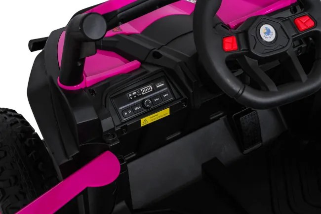Elektrické autíčko Buggy Madman UTV-MX růžové