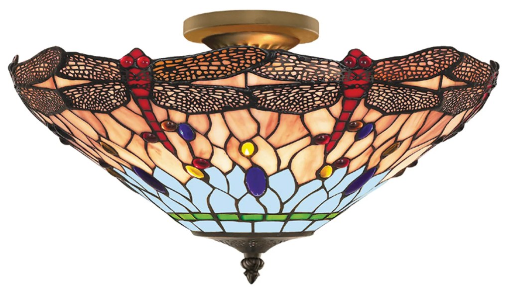 Stropní retro svítidlo Searchlight DRAGONFLY 1289-16