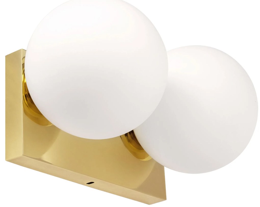 Toolight, nástěnná lampa 2xE27 APP1010-2W, zlatá, OSW-05556