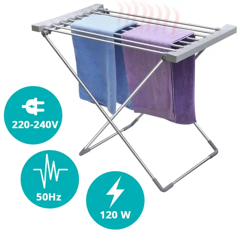 Elektrický sušák na prádlo, 120 W | BIANO