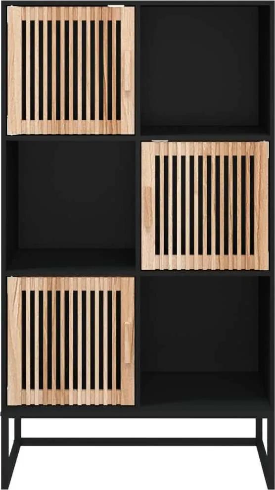 vidaXL Highboard 70 x 35 x 125 cm kompozitní dřevo [352137] Barva: Bílá