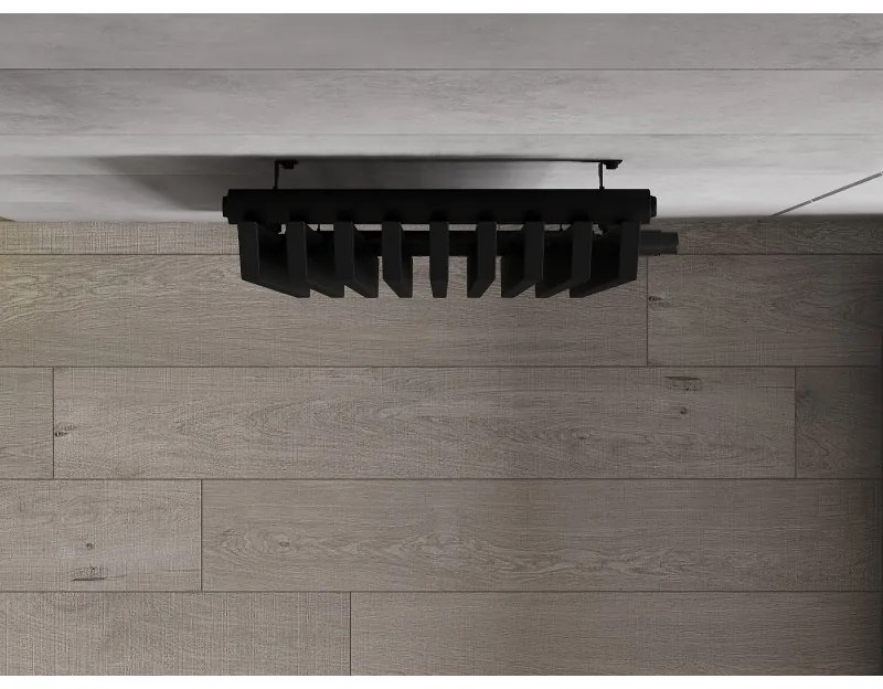 Mexen Aurora, topné těleso 1200x450 mm, 917 W, černá, W212-1200-450-00-70