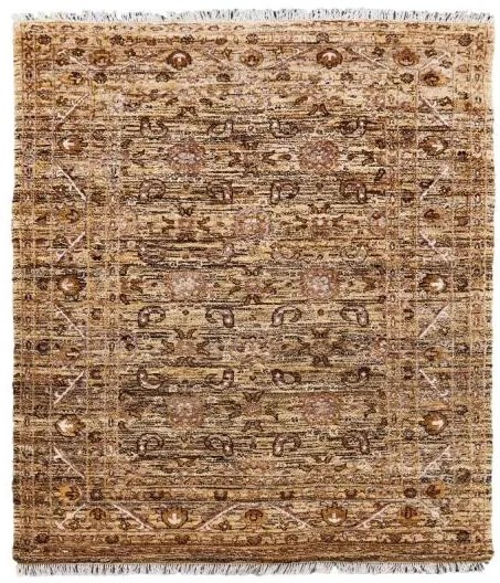 Diamond Carpets India, Ručně vázaný kusový koberec Babylon DESP HK20 Camel Mix, 80x150, hnědá, ložnice
