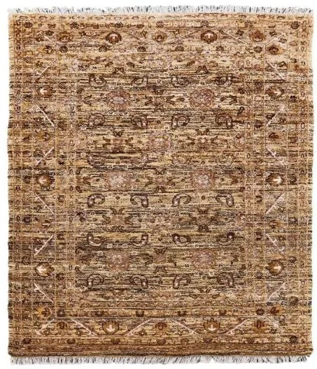 Diamond Carpets koberce Ručně vázaný kusový koberec Babylon DESP HK20 Camel Mix - 80x150 cm