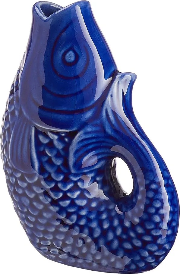 KOI Váza 12 cm - modrá