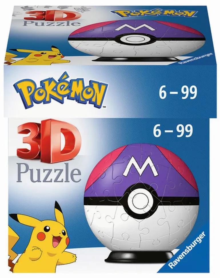 Ravensburger Puzzle-Ball Pokémon: Master Ball 54 dílků