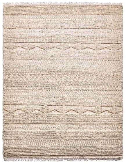Diamond Carpets koberce Ručně vázaný kusový koberec Grandeur DESP P54/2 Dune White - 140x200 cm