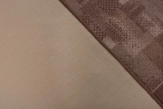 Associated Weavers, Protiskluzový běhoun na míru Tribe 44 hnědý, šíře 100 cm, hnědá, chodba / předsíň