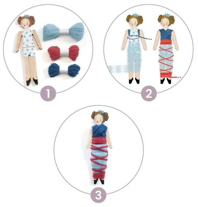 DJECO DIY sada Panenky