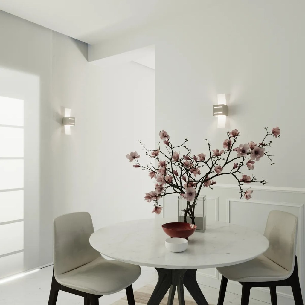 Sollux Lighting Nástěnné svítidlo LORETO šedé