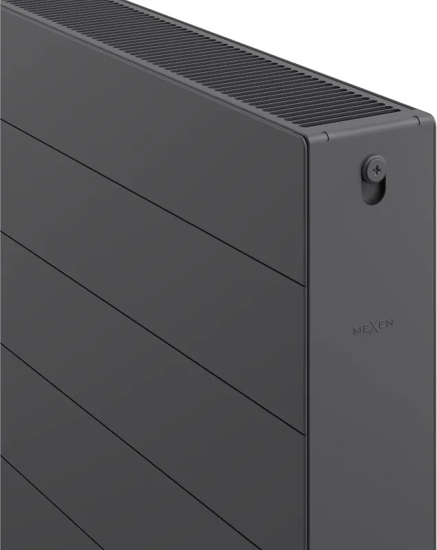 Mexen, panelový radiátor Mexen Line CL22 500 x 600 mm, boční připojení, 819 W, antracit - W422L-050-060-66