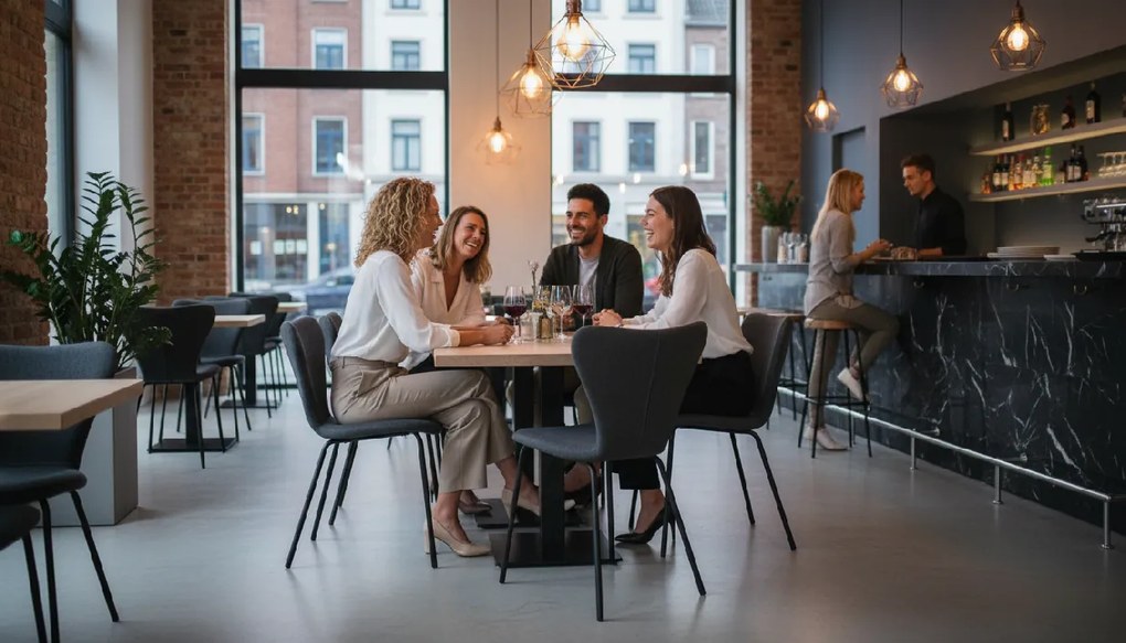 Jídelní židle AFRODITE - látka, více barev Barva: šedá