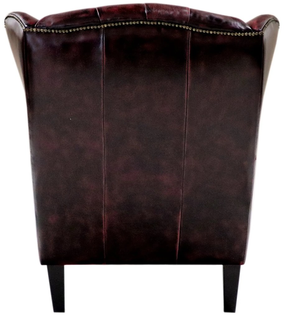 furniture-nabytek.cz - Kožené křeslo Chesterfield