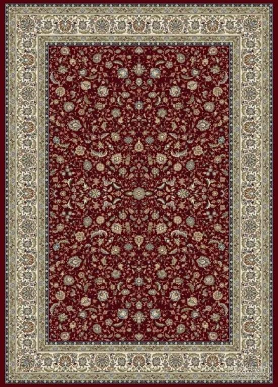 Klasický kusový koberec Da Vinci 57221/1414 | červený Typ: 200x290 cm