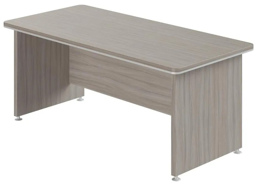 Lenza Kancelářský psací stůl WELS, 2000 x 850 mm, dub šedý