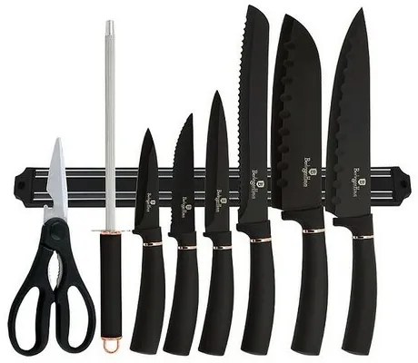 Berlinger Haus 10dílná sada nožů Black Rose Collection
