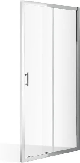 Roltechnik OBD2 Sprchové dveře 100 cm, Brillant/Transparent, 4000705