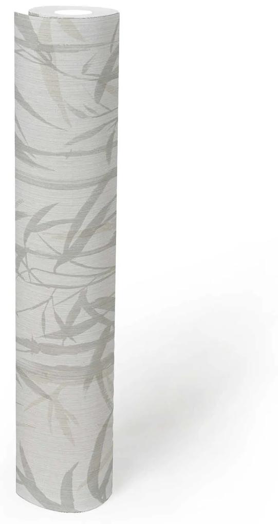 A.S. Création | Vliesová tapeta na zeď Michalsky 4 37989-2 | 0,53 x 10,05 m | bílá, šedá