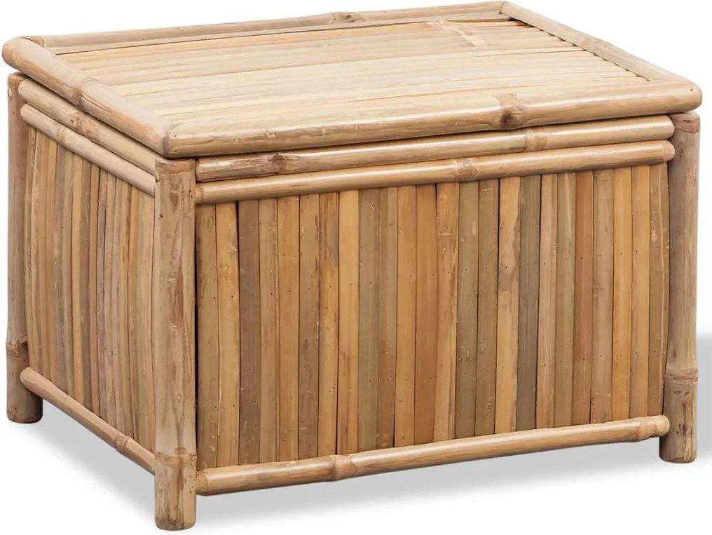 Úložné boxy 3 ks bambus 242495