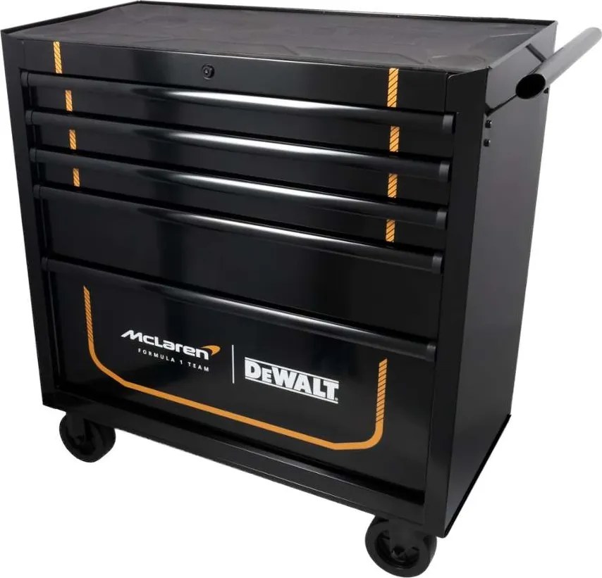 DeWALT - Dílenský vozík na nářadí, 5 zásuvek, McLaren DWST98236-1