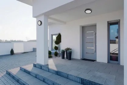 LED svítidlo Kanlux BENO ECO 12W CCT O W bílé 12W 3000K/4000K/6500K IP65 38380