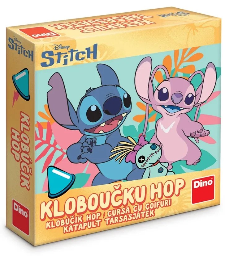 Dino Dětská hra Kloboučku hop Stitch a Angel