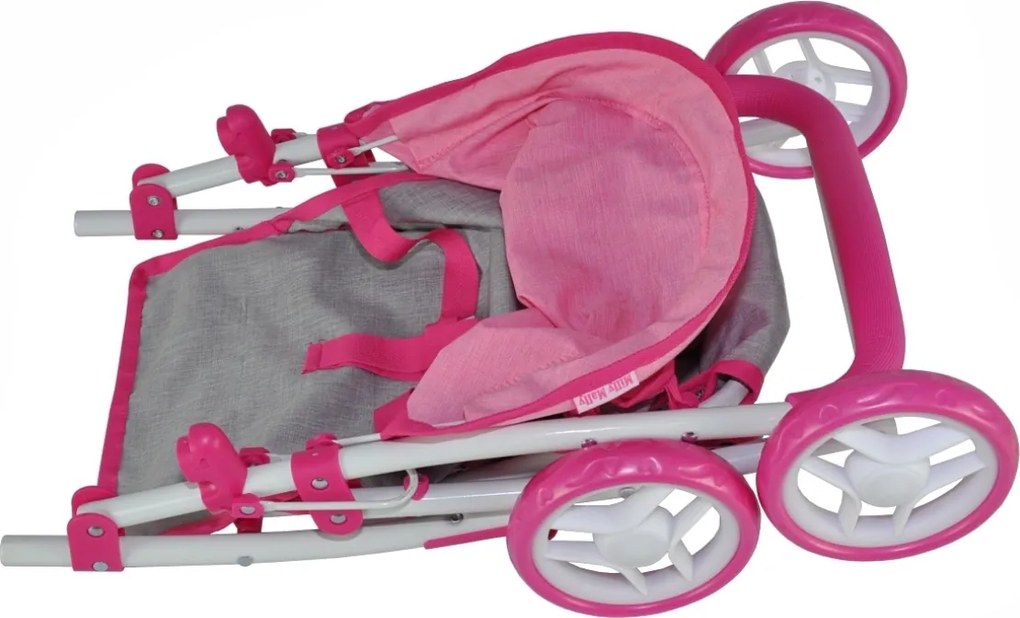 Kočárek pro panenky MILLY MALLY Natalie Prestige Pink