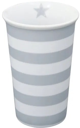 Porcelánová váza Grey Stripes