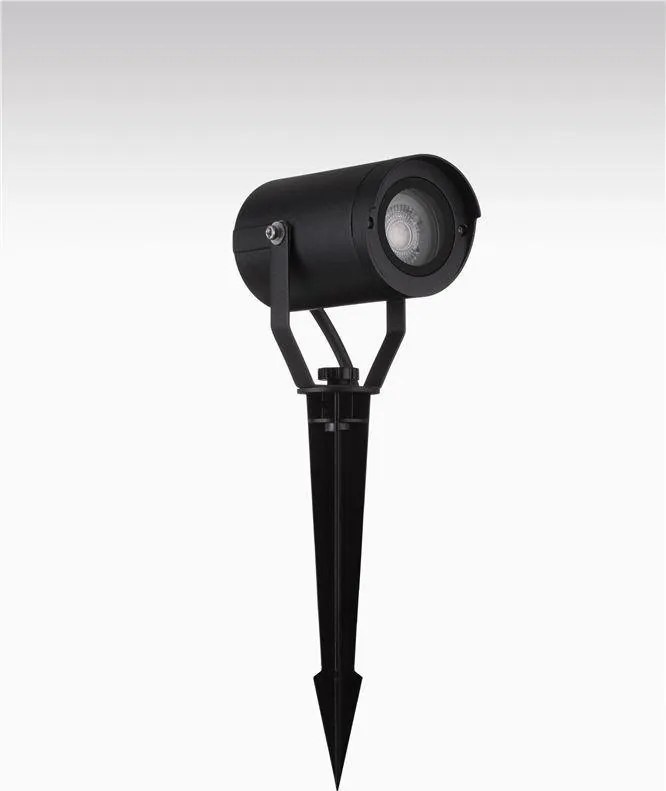 NV 9026127 Venkovní svítidlo s bodcem KIMIKO černý hliník a čiré sklo GU10 1x10W 220-240V bez žárovky IP54 - NOVA LUCE