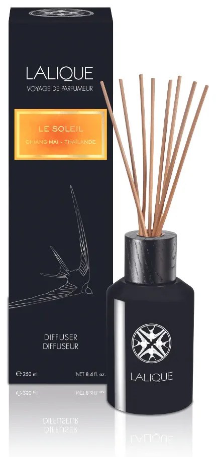 Lalique Difuzér Le Soleil, Chiang-mai – Thajsko, 250 ml, černý D80281