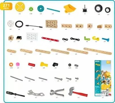 BRIO Stavebnice BUILDER Kreativní sada / od 3 let