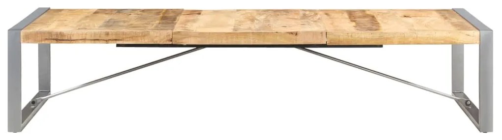 vidaXL Marketos Konferenční stolek 180 x 90 x 40 cm hrubé mangovníkové dřevo