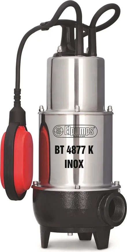 Elpumps BT 4877 K INOX - kalové čerpadlo do septiku s oběžným kolem