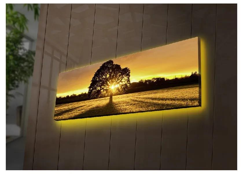 Podsvícený obraz Wallity Tree, 90 x 30 cm