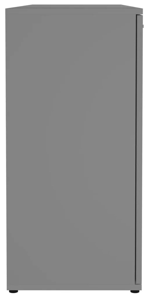 Příborník Bednarz - šedý | 120x35,5x75 cm