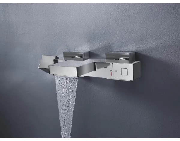GROHE 34497000 - Termostatická vanová baterie GROHTHERM CUBE DN 15 lesklý chrom