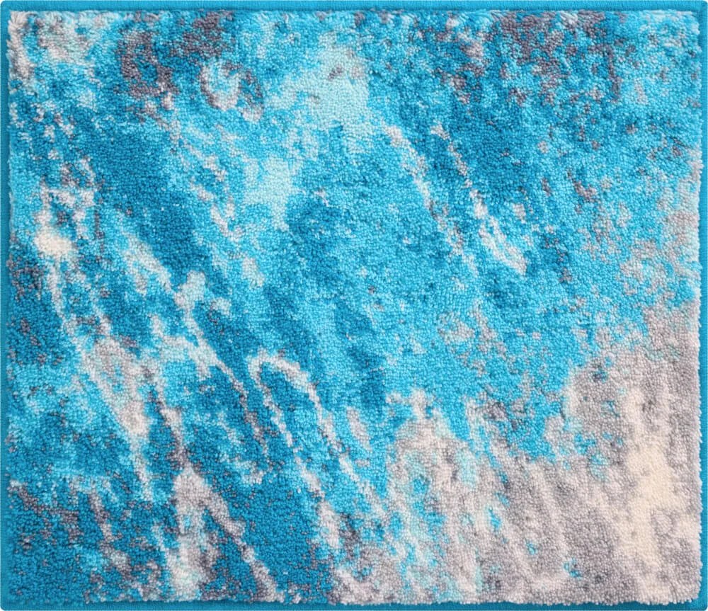 GRUND Koupelnová předložka MAGMA  tyrkysová Rozměr: 50x60 cm