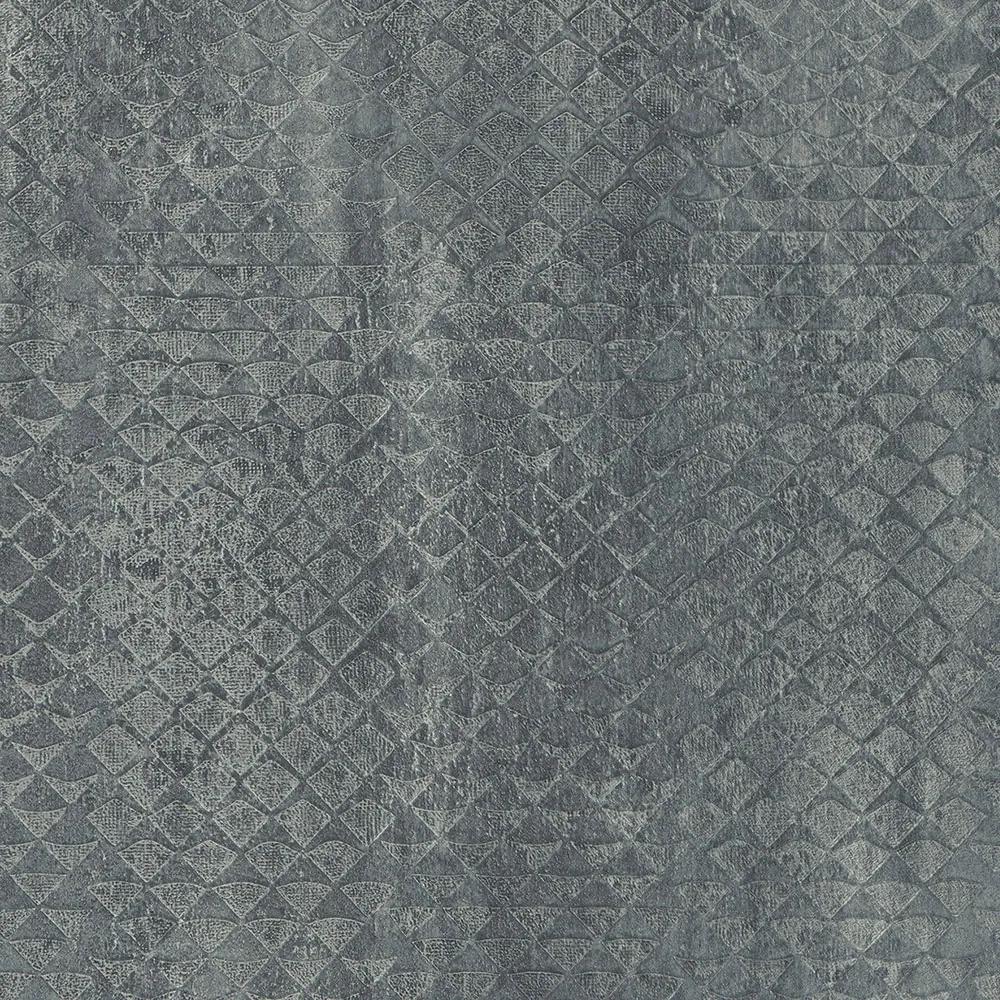 Černá vliesová geometrická tapeta, 28618, Kaleido, Limonta