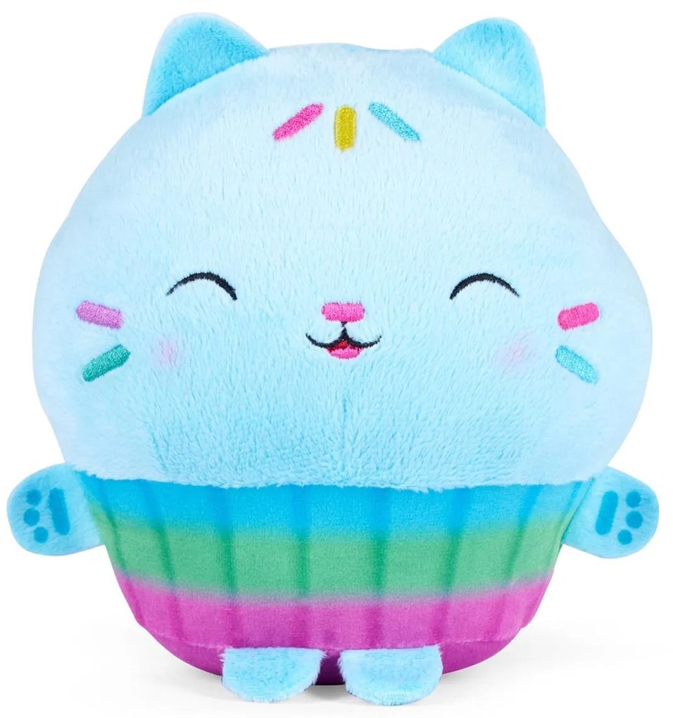 Gábinin Kouzelný Domek Kočička Muffin 25 cm, modrá, plyš