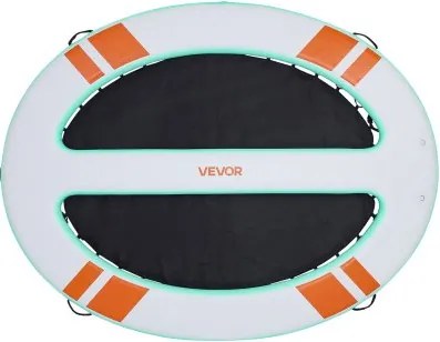 Nafukovací plovoucí dok VEVOR, 3,05 × 2,44 × 0,15 m