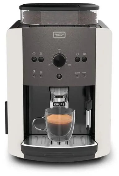 Automatický kávovar Krups Arabica EA811E10 šedý