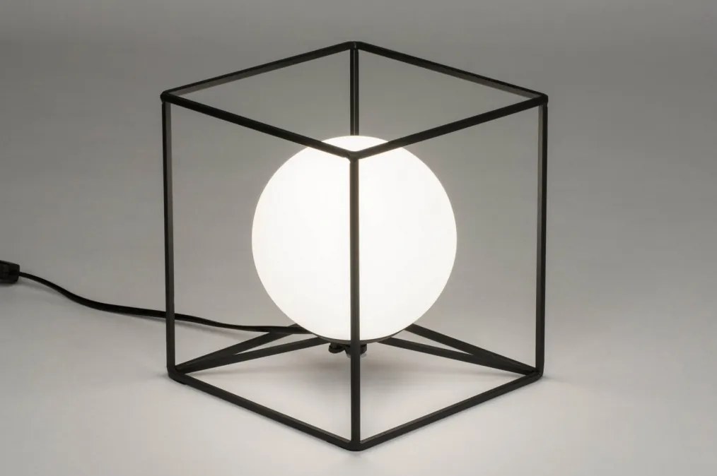 Stolní designová lampa Industry Fox Black Big