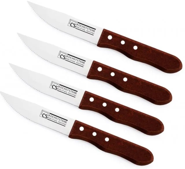 CS SOLINGEN Nůž steakový sada 4 ks JUMBO BRUHL CS-070182