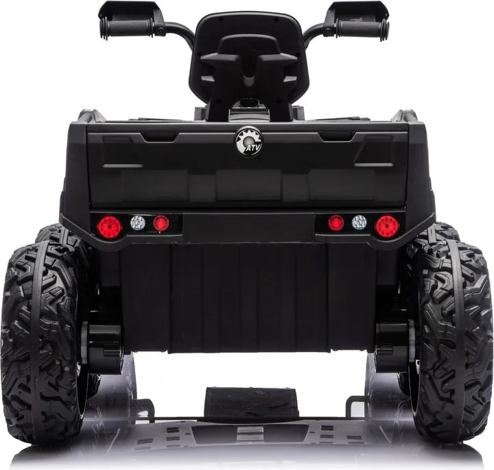 LEAN CARS Čtyřkolka na baterie ATV 6 kol s přívěsem JC606 24V 4x4 modrá