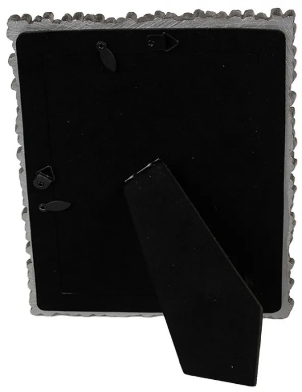 Stříbrný fotorámeček s motivem květin Frenske – pro fotografii o velikosti 13x18 cm